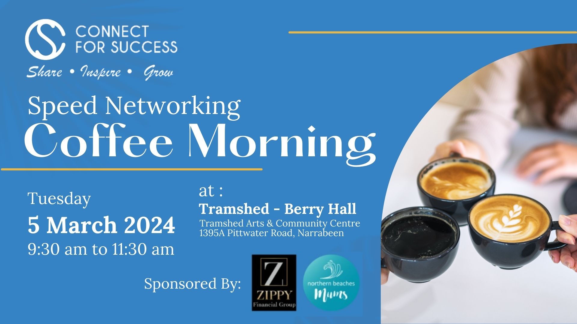 Brewing Connections: Speed Networking Coffee Morning